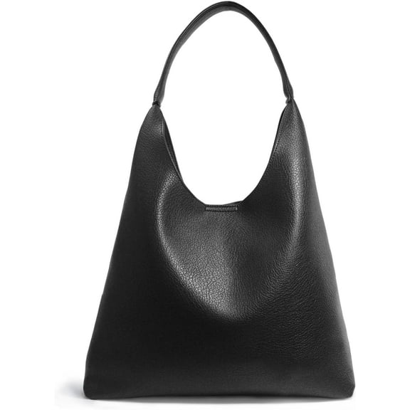 Btomtd Women's Soft Foldable Casual Shoulder Handbag, Vegan Leather ...