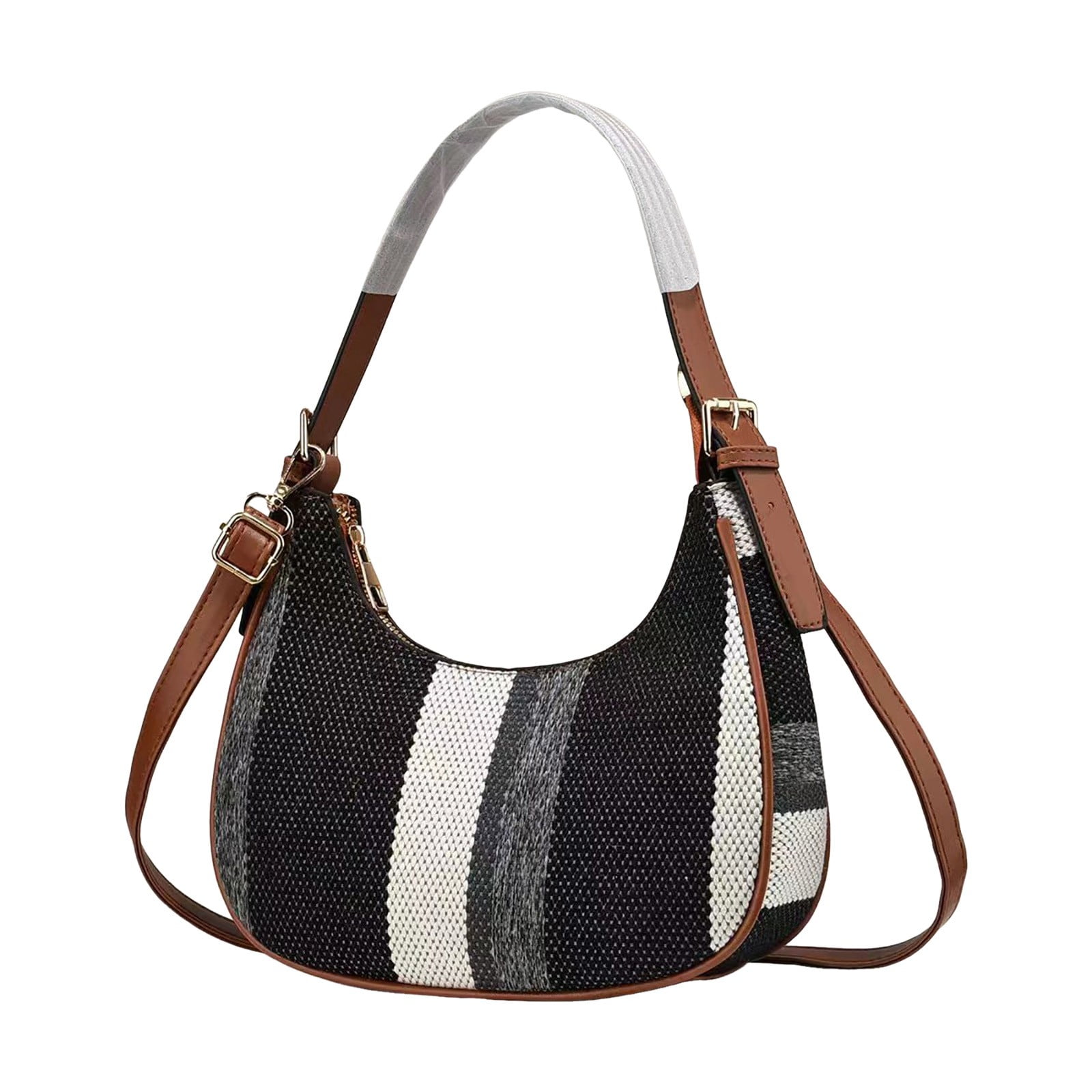 Hobo Shoulder Bags for Women 2025 Summer Beach Crescent Tote Handbag ...