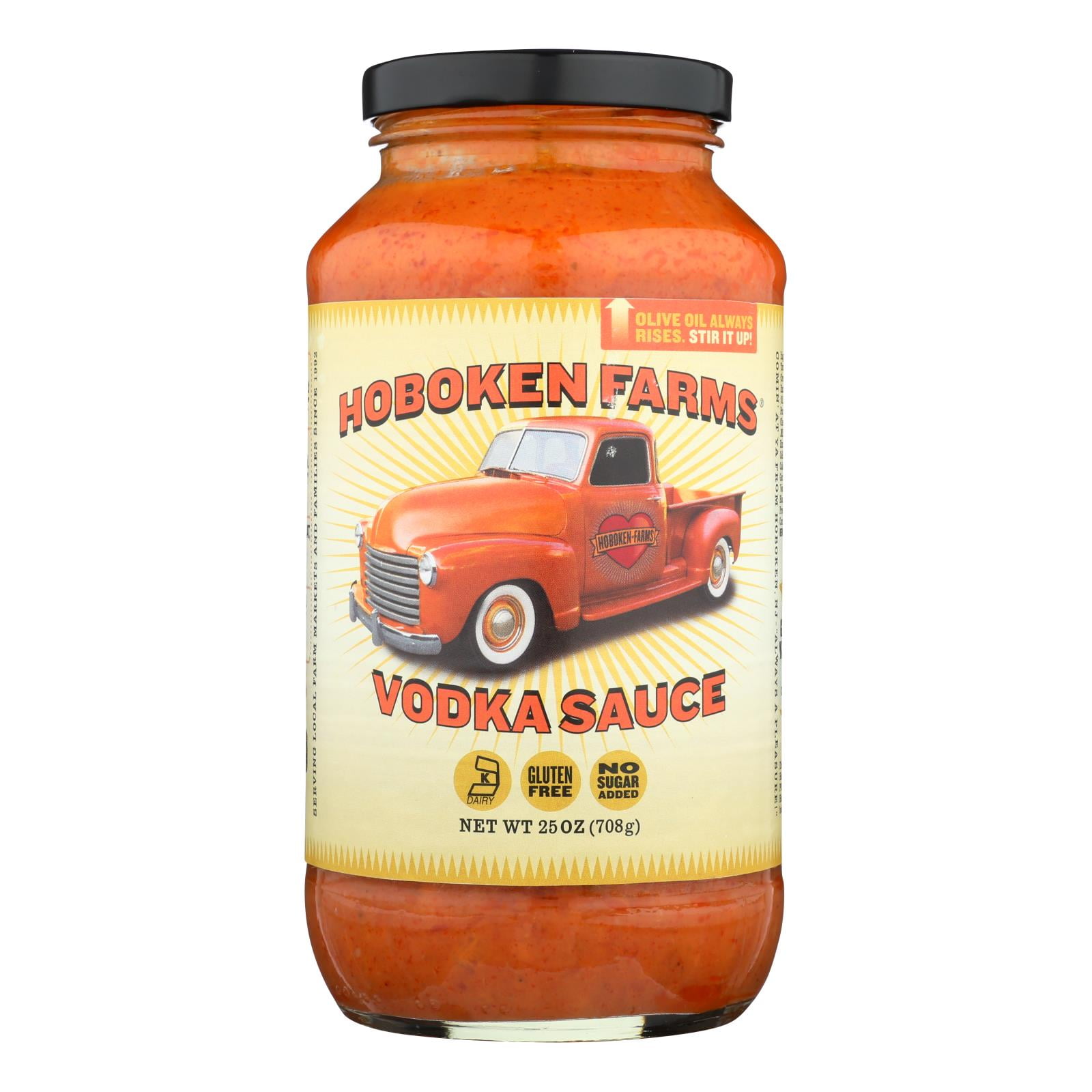 Hoboken Farms Big Boss Vodka Sauce - Case of 6 - 25 OZ - Walmart.com