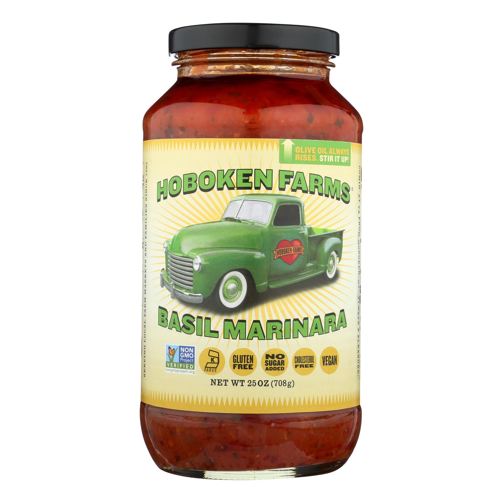 Hoboken Farms Tomato Basil - Case of 6 - 25 OZ - Walmart.com
