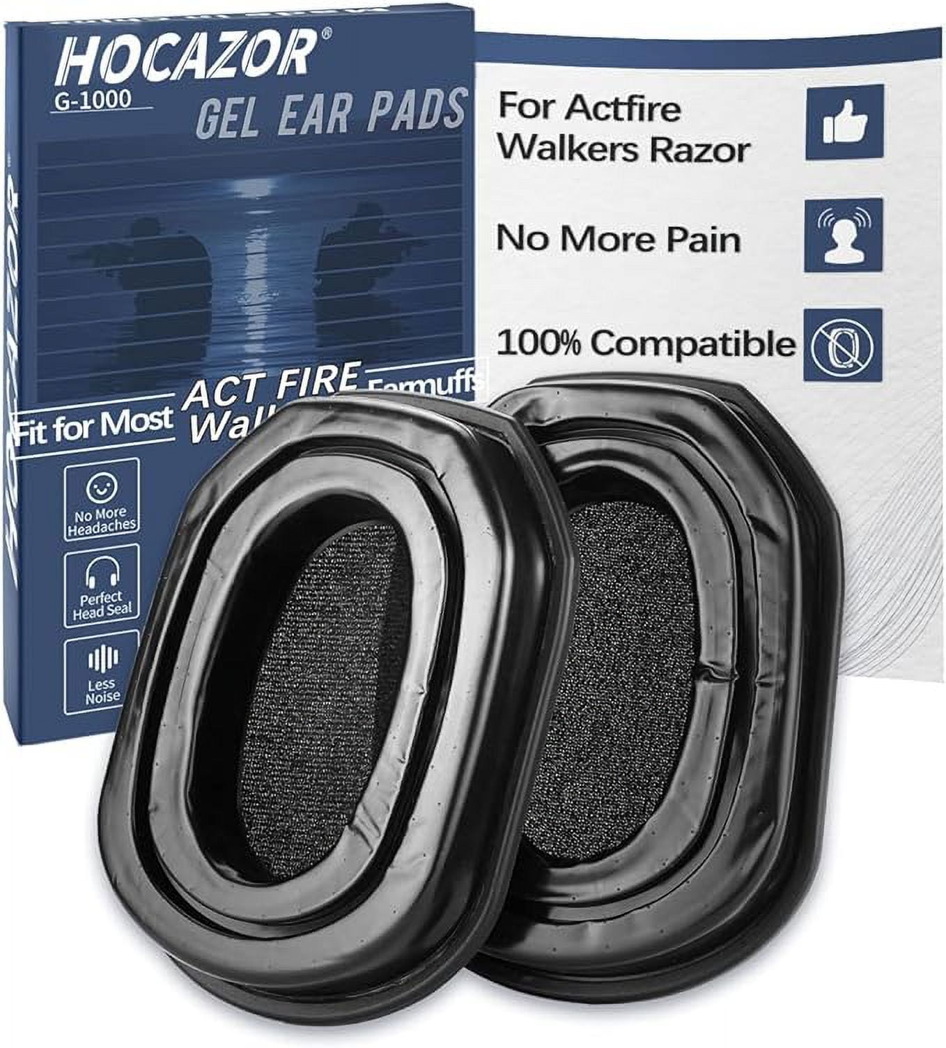 Hocazor Replacement Gel Ear Pads Compatible with Actfire Electronic ...