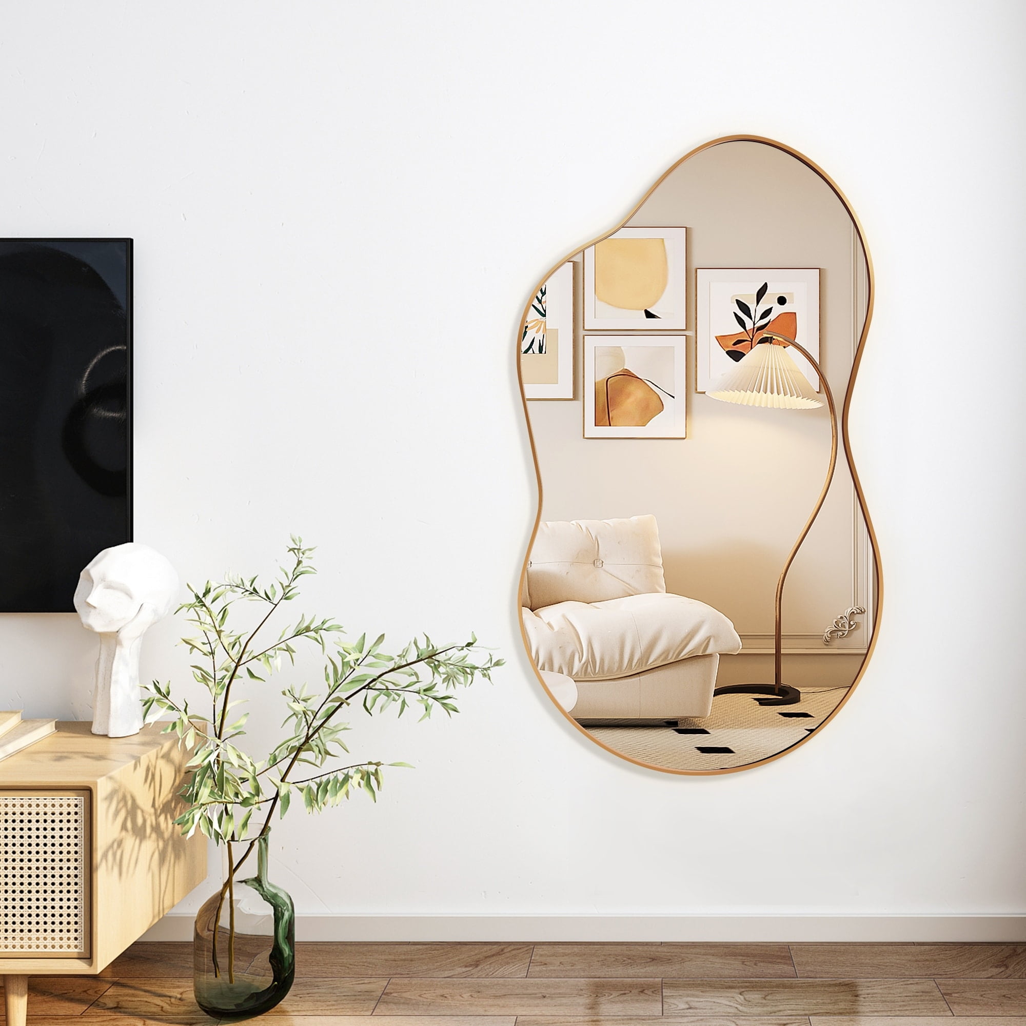 Hochwertiges Irregular Wall Mirror Asymmetrical Decorative Wall Mirror ...