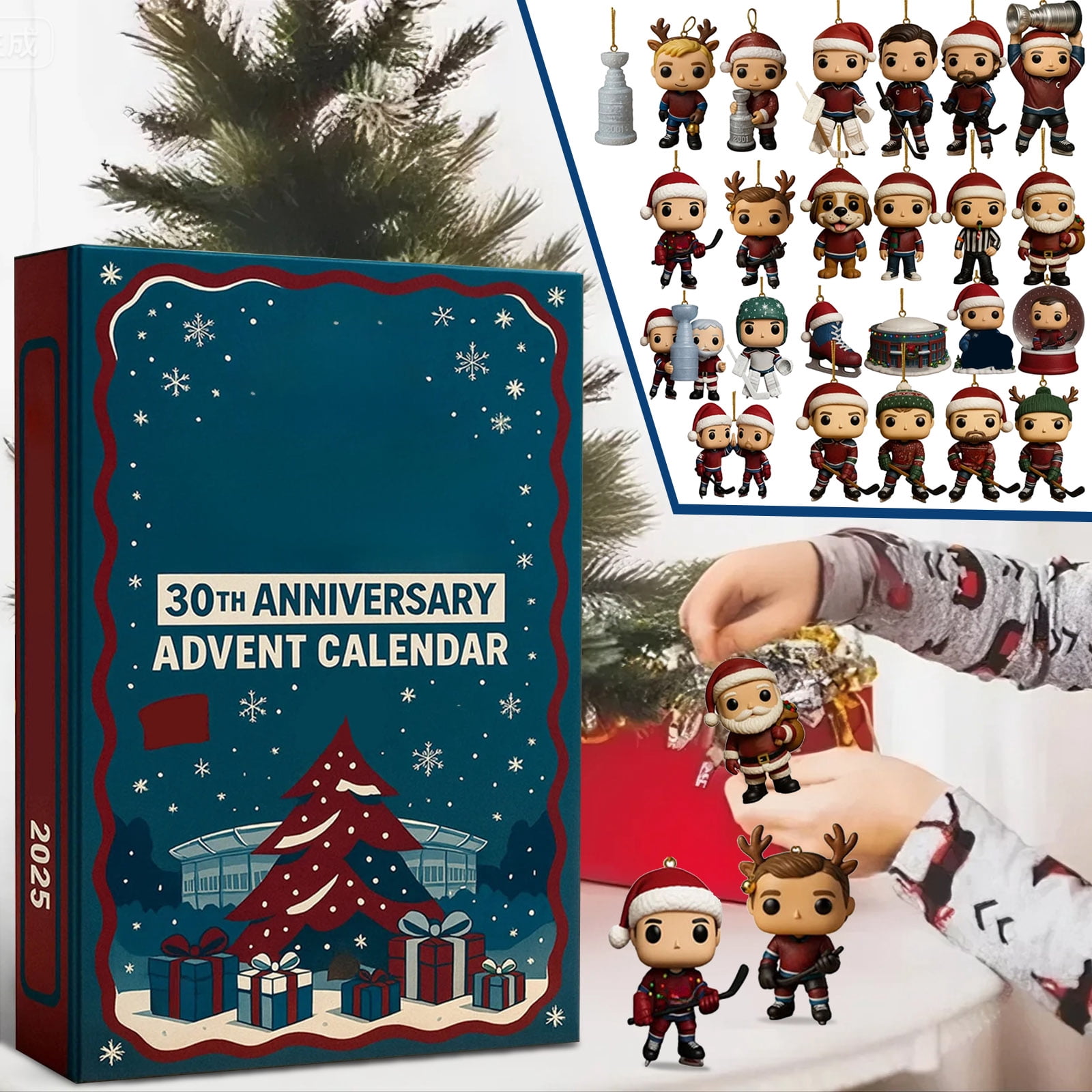 Hockey 30th Anniversary Advent Calendar 2025·24-Day Countdown with Mini ...