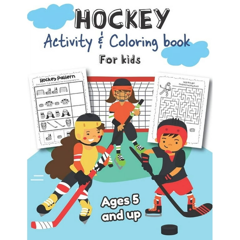 hockey team printable coloring pages