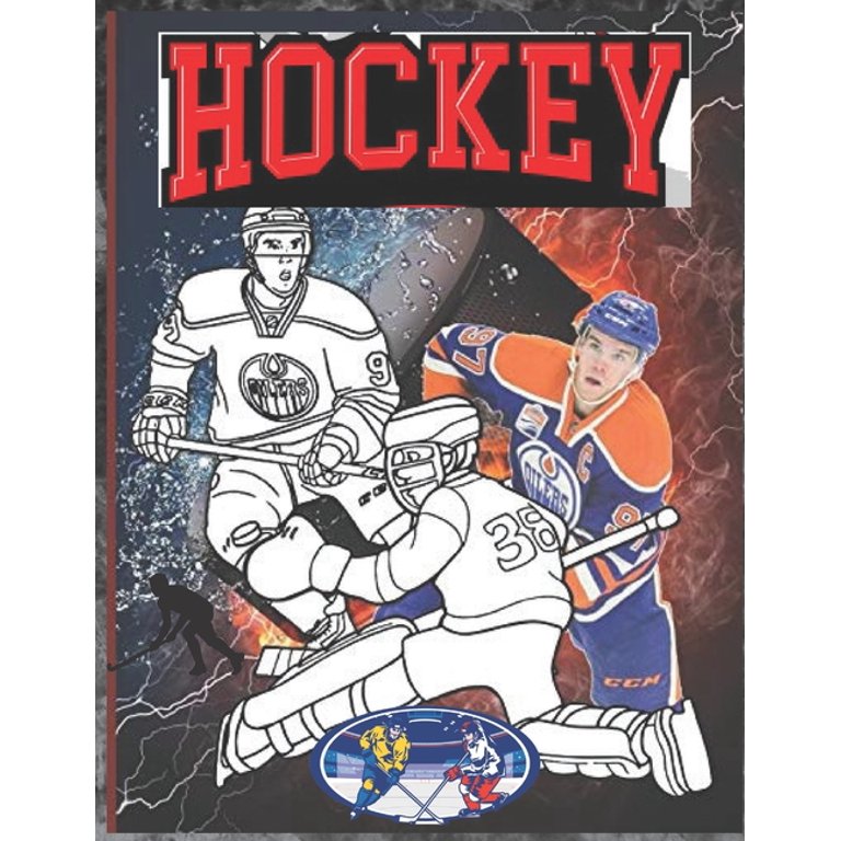 college hockey coloring pages