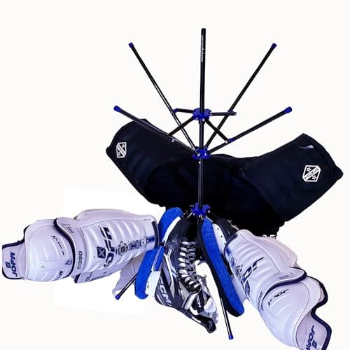 Hockey Gear Drying Rack - Heavy Duty Aluminum Collapsible Portable ...
