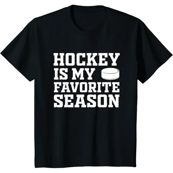 Hockey Is My Favorite Season Shirt Funny Saying T-Shirt - Walmart.com