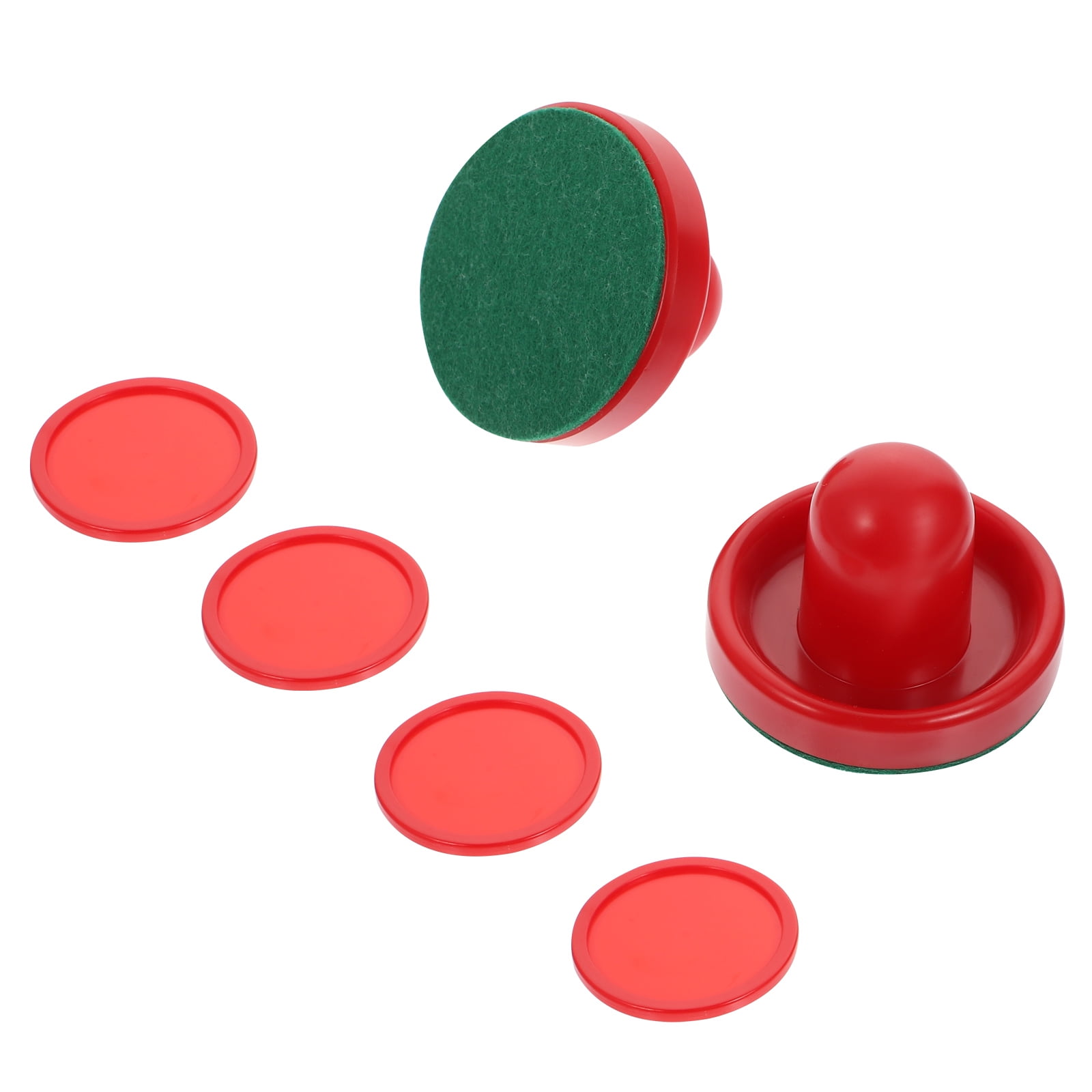 Hockey Kit Pucks Part Replacement Air Pushers Desk Attachment Paddles ...