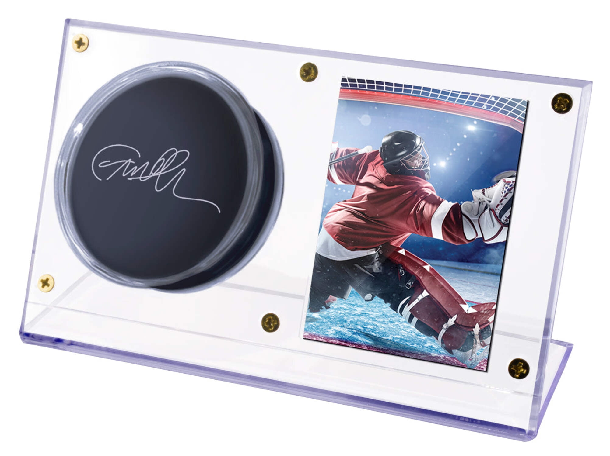 Ultra PRO: Display - Hockey Puck Card (Clear) - Walmart.com