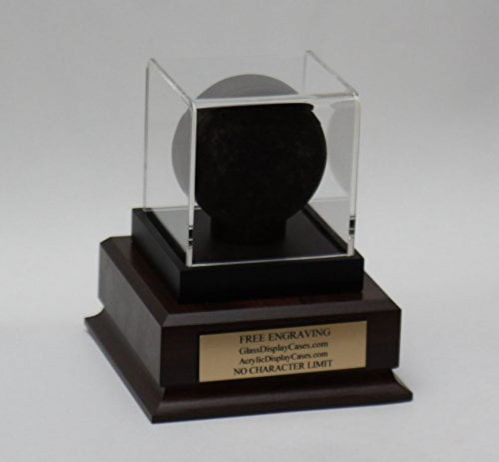 Hockey Puck Personalized Acrylic Display Case with Custom Puck Stand ...