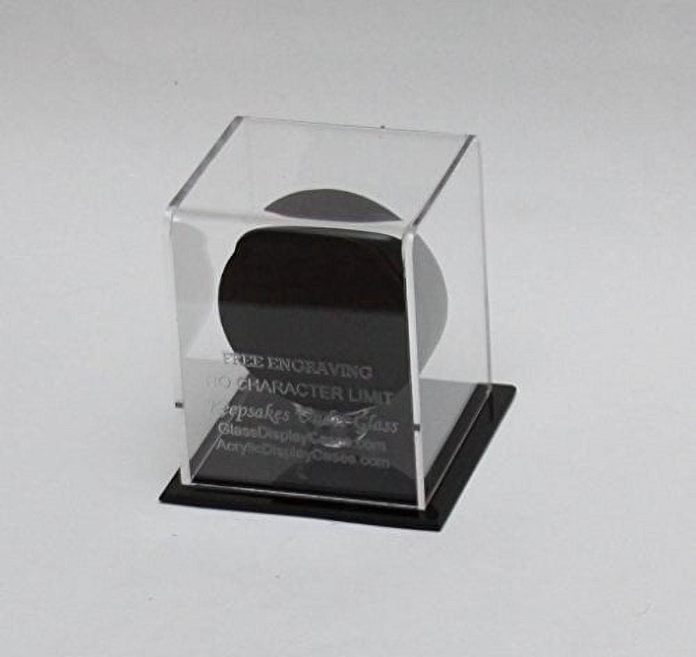 Hockey Puck Personalized Laser Etched - Engraved Acrylic Display Case ...