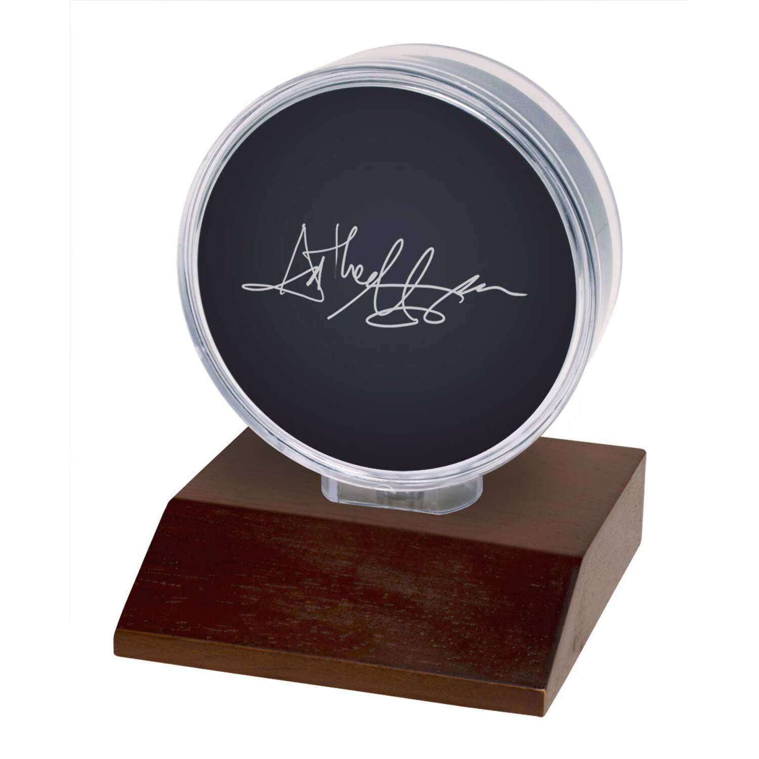 Hockey Puck Wood Base Display Holder - Walmart.com