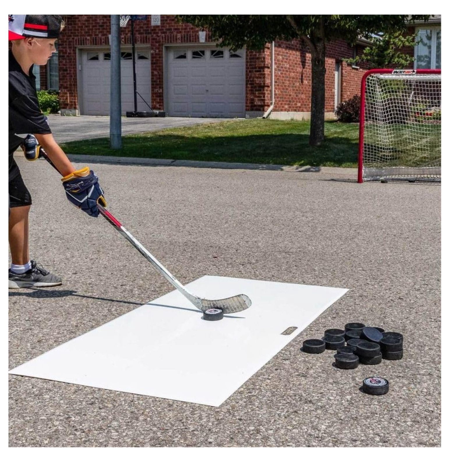 Hockey Shooting Pad - Size 24 inches x inches - Simulates The Feel of ...