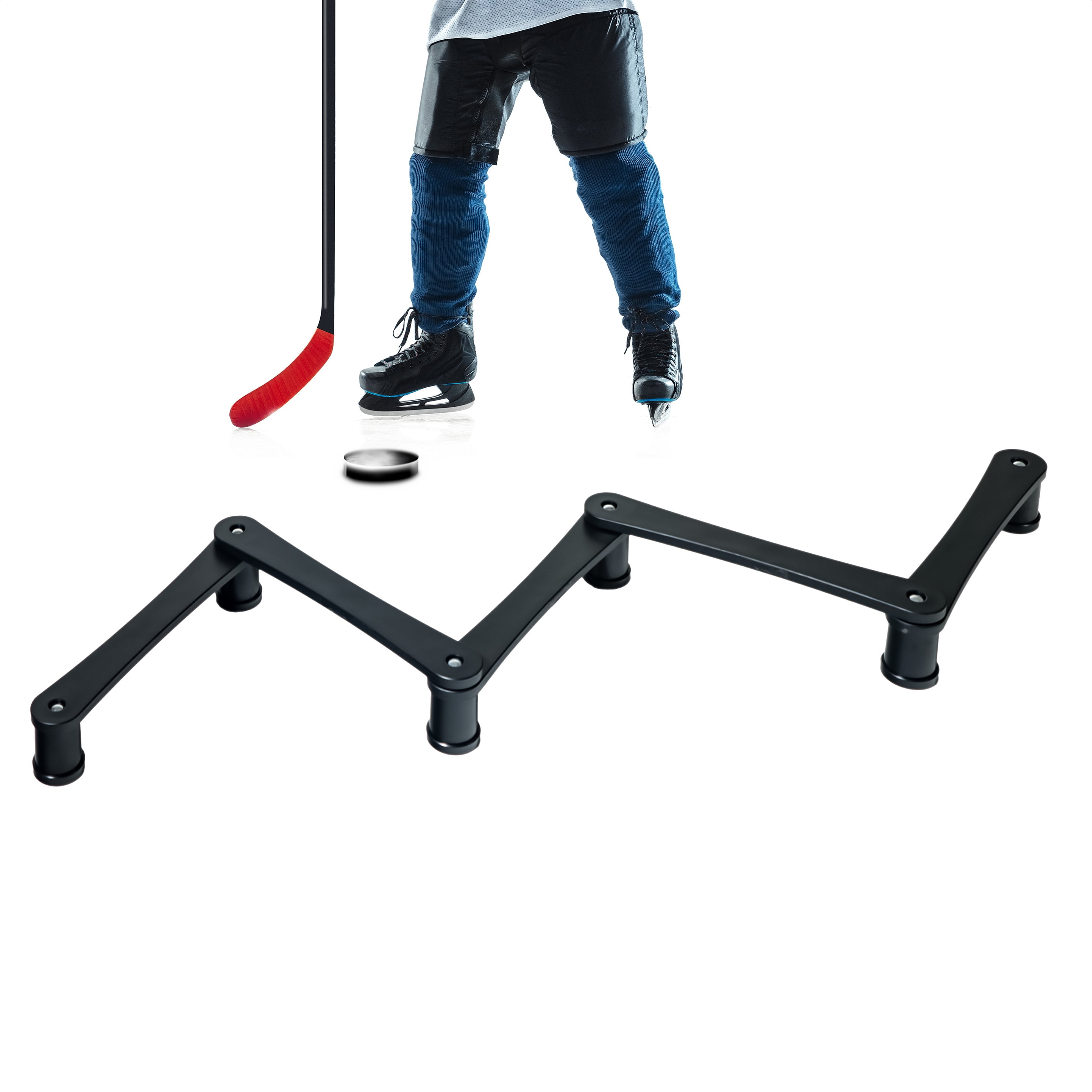 Trademark Innovations Hockey Stick Handling Trainer with Movable Arms ...