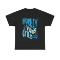 Hockey Vibes Only Sports Fan Ice Rink Graphic Unisex T-Shirt, up to ...