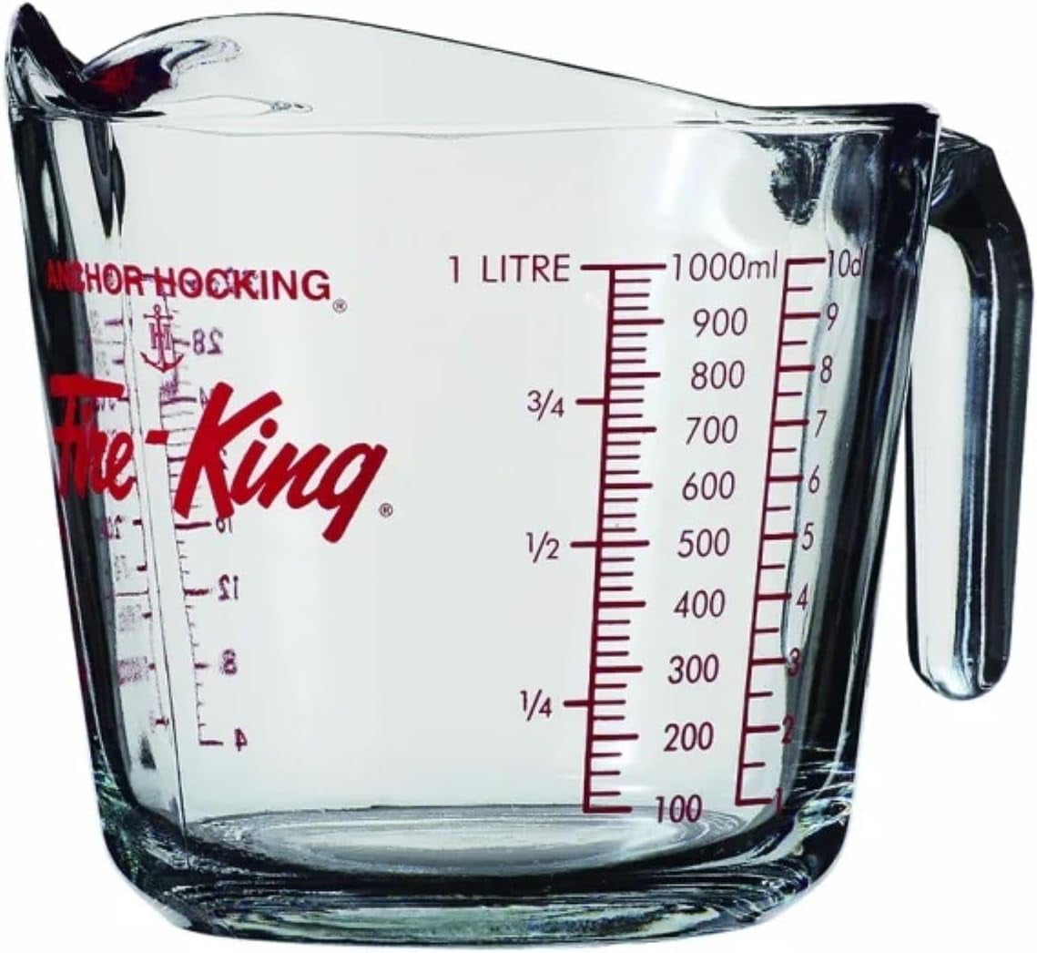 Hocking Fire-King Measuring Cup, Glass, 4-Cup - Walmart.com