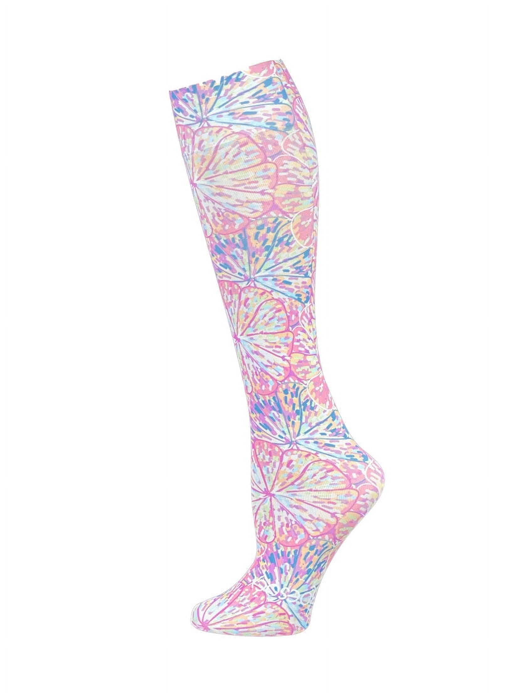 Hocsocx Citrus Pink Blossom Socks Large - Walmart.com