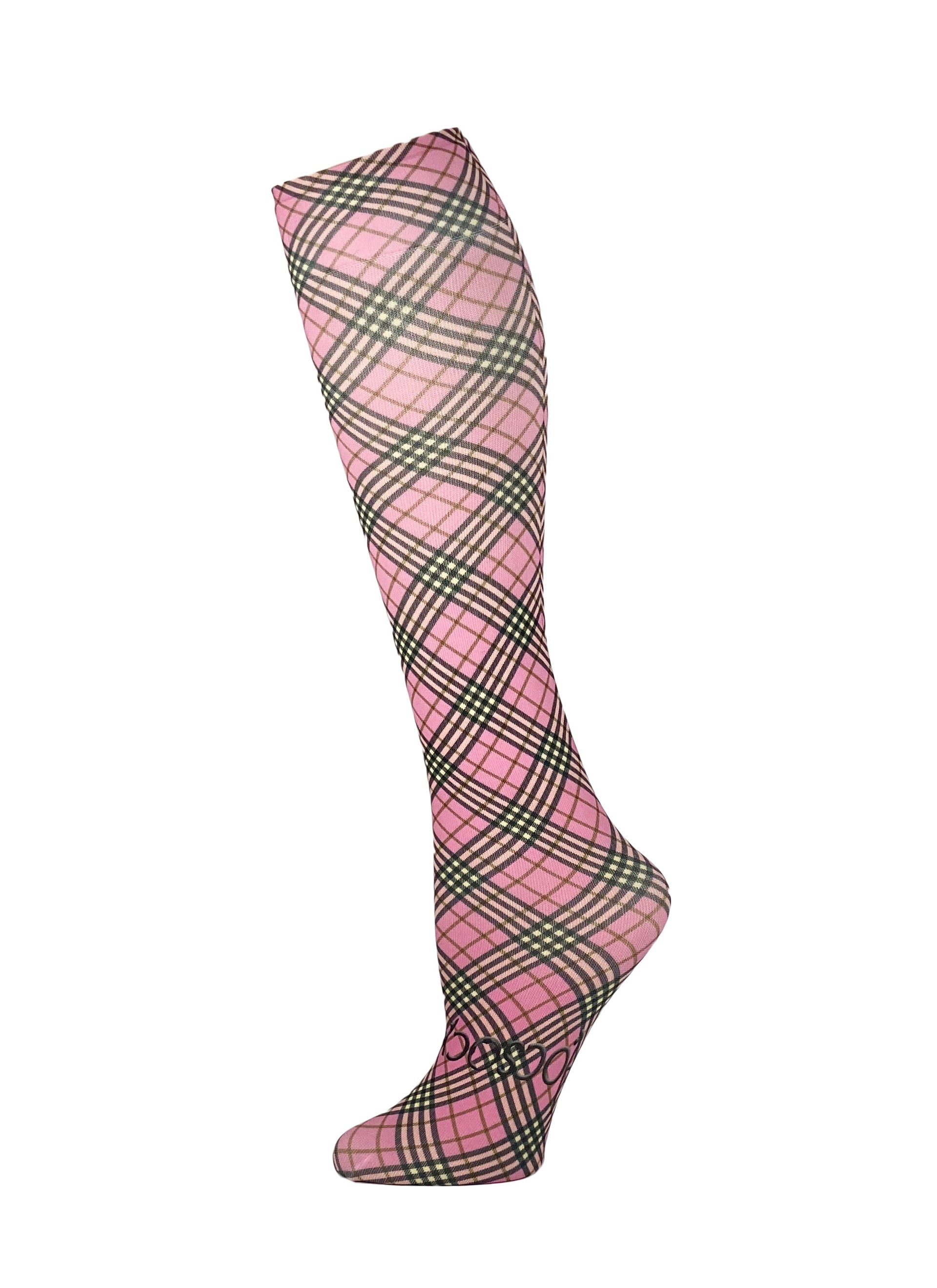 Hocsocx Pink Party Plaid Socks (Small) Youth - Walmart.com