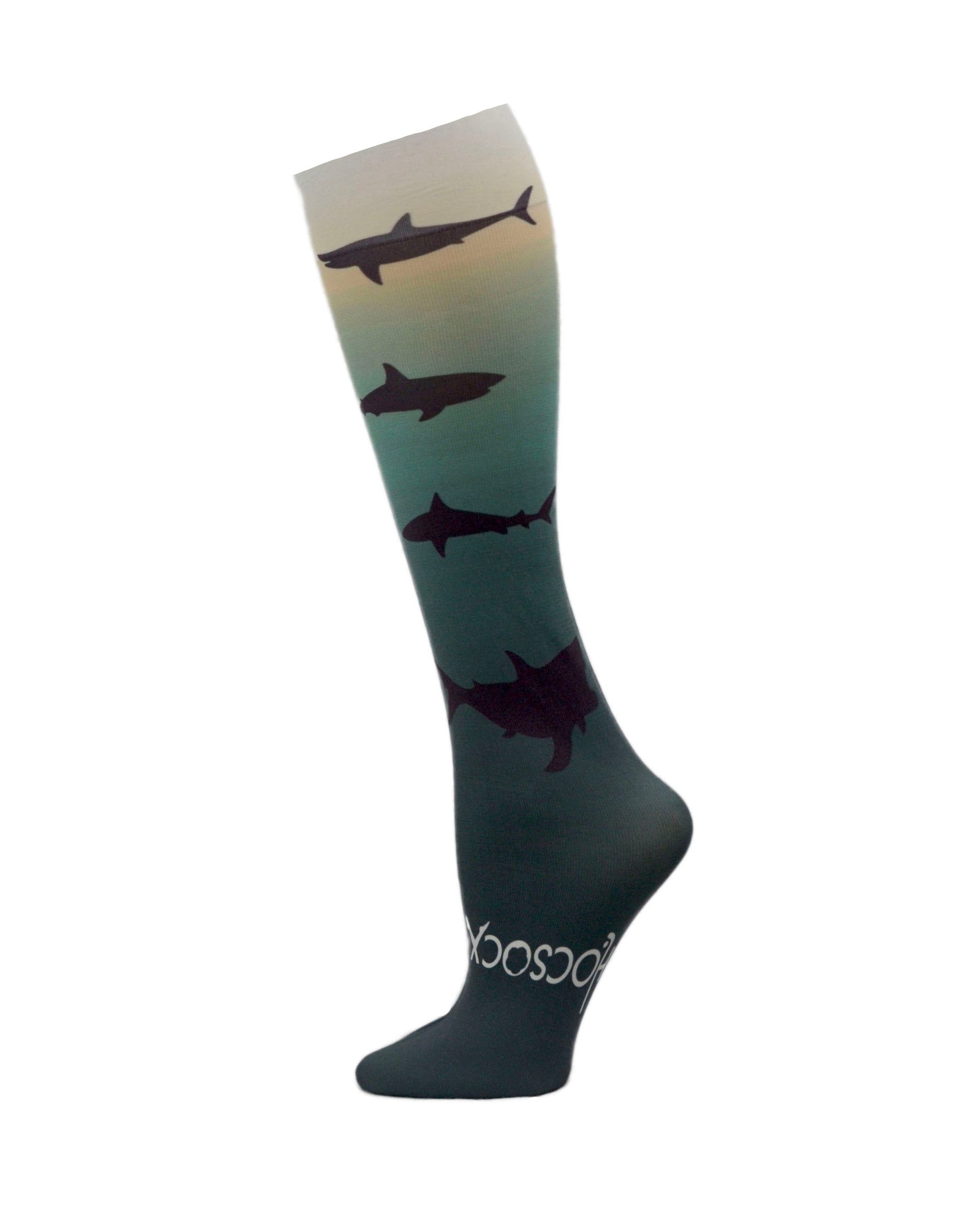 Hocsocx Shark Bait Socks Medium - Walmart.com