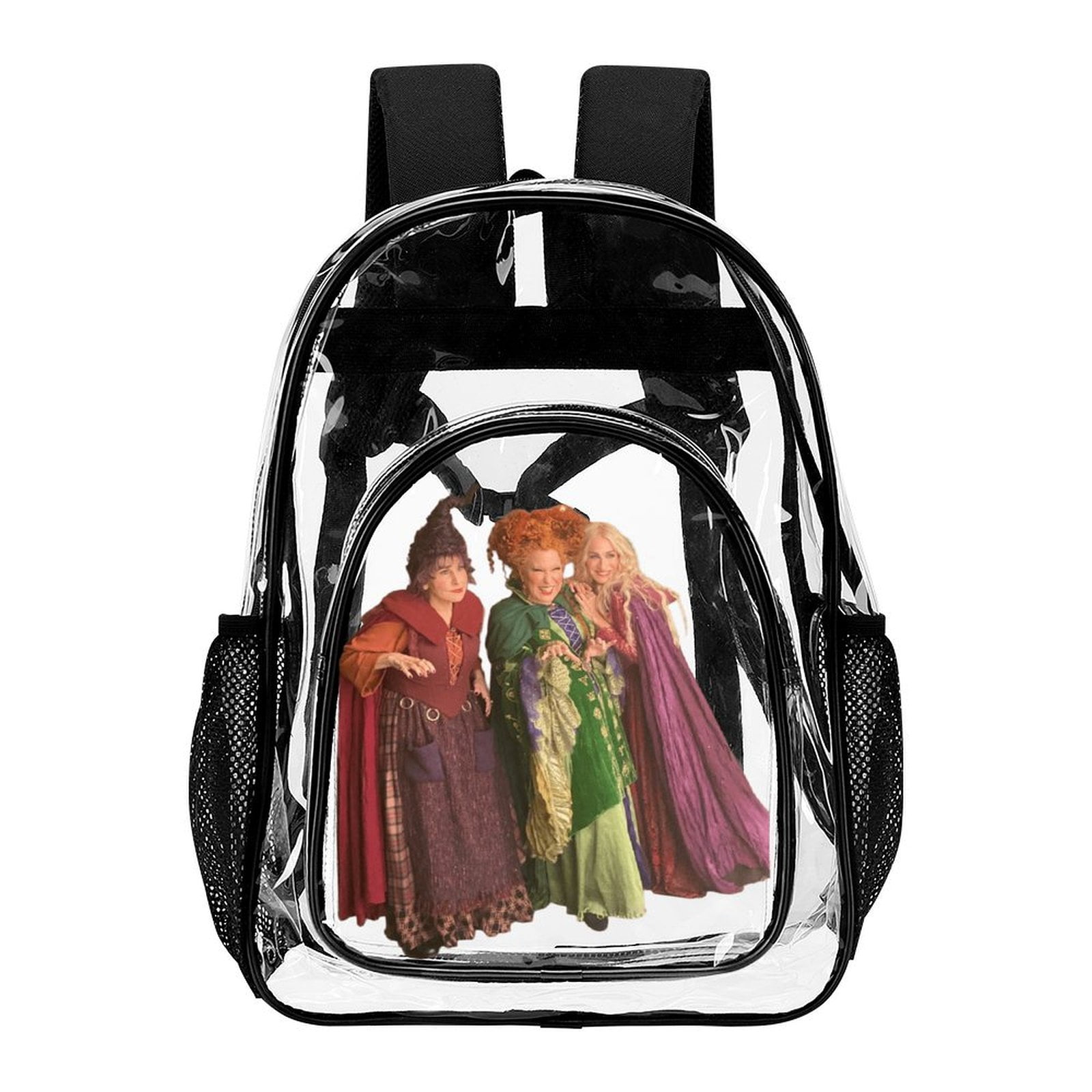 Hocus Po-cu Clear Backpack with Pocket PVC Heavy Duty Transparent Bag ...
