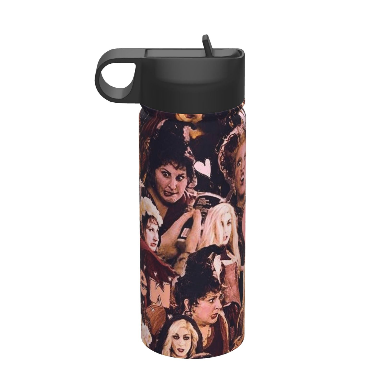 Hocus Pocus 18 Oz Insulated Water Bottle Stainless Steel Vacuum Leak ...