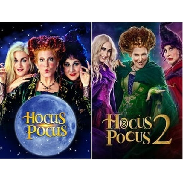 Hocus Pocus (1993) And Hocus Pocus 2 (2022) 2 Movie Collection DVD New ...