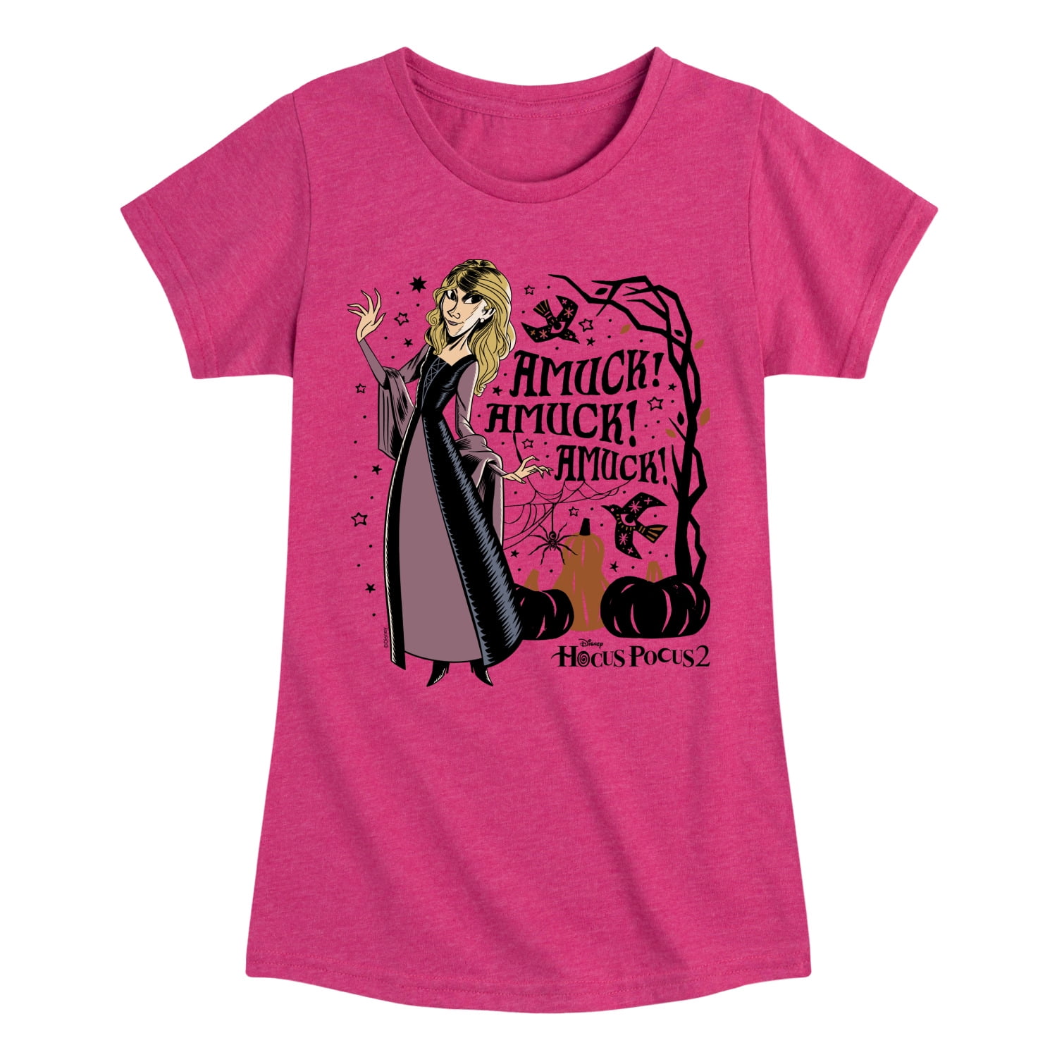 Hocus Pocus 2 - Amuck Sarah - Toddler And Youth Girls Short Sleeve ...