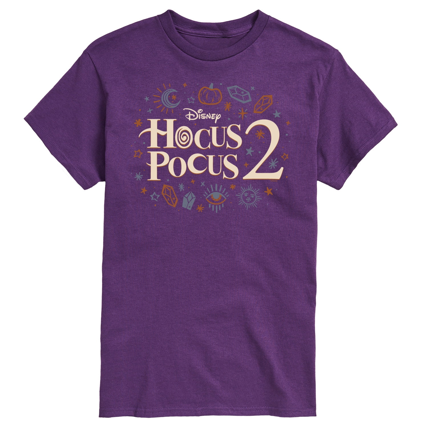 Hocus Pocus 2 - Logo With Icons - Men's Short Sleeve Graphic T-Shirt ...