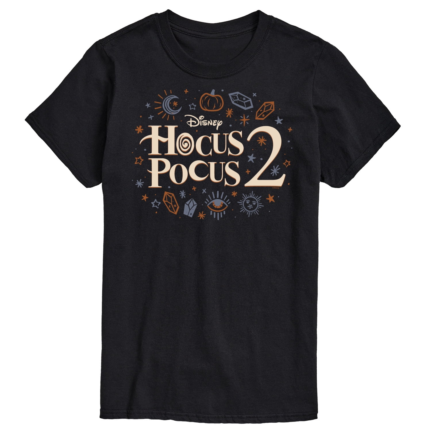 Hocus Pocus 2 - Logo With Icons - Men's Short Sleeve Graphic T-Shirt ...