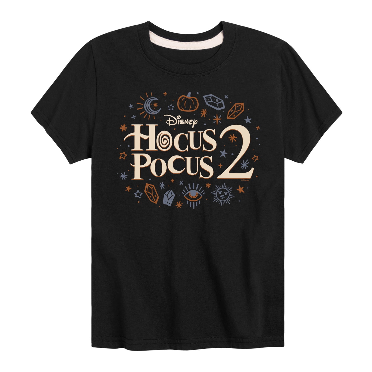 Hocus Pocus 2 - Logo With Icons - Toddler And Youth Short Sleeve ...