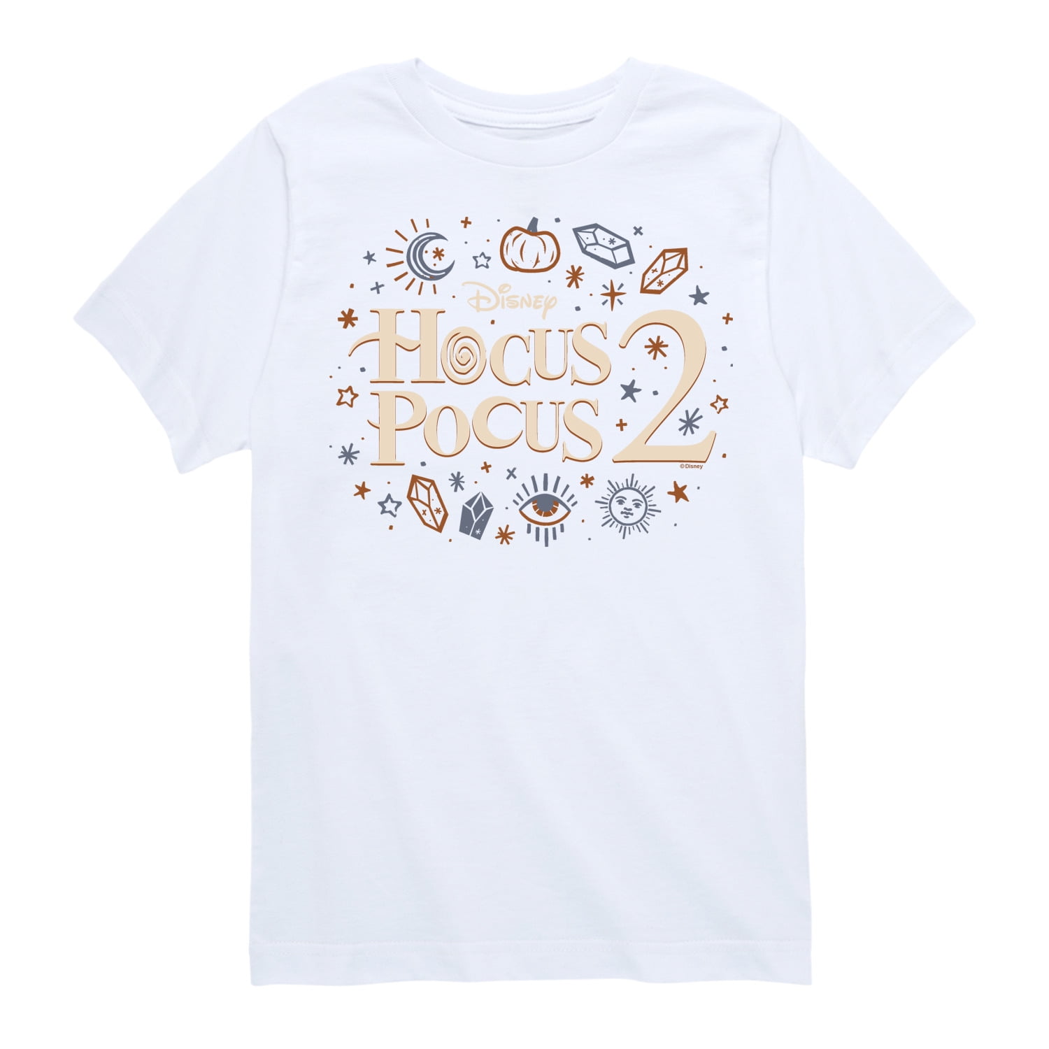 Hocus Pocus 2 - Logo With Icons - Toddler And Youth Short Sleeve ...