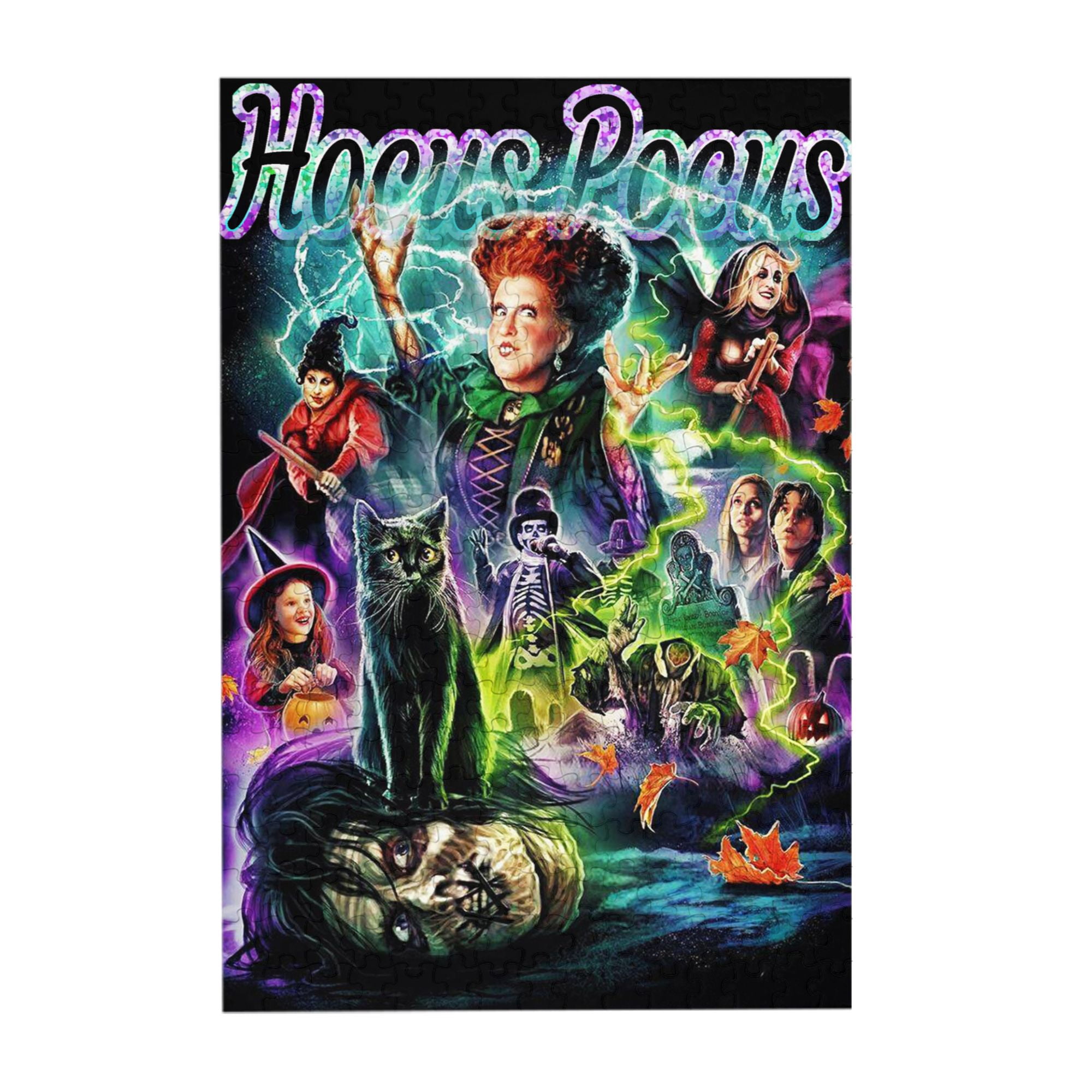 Hocus Pocus 300 Piece Puzzles,Wooden Jigsaw Puzzle,Home Decor Birthday ...
