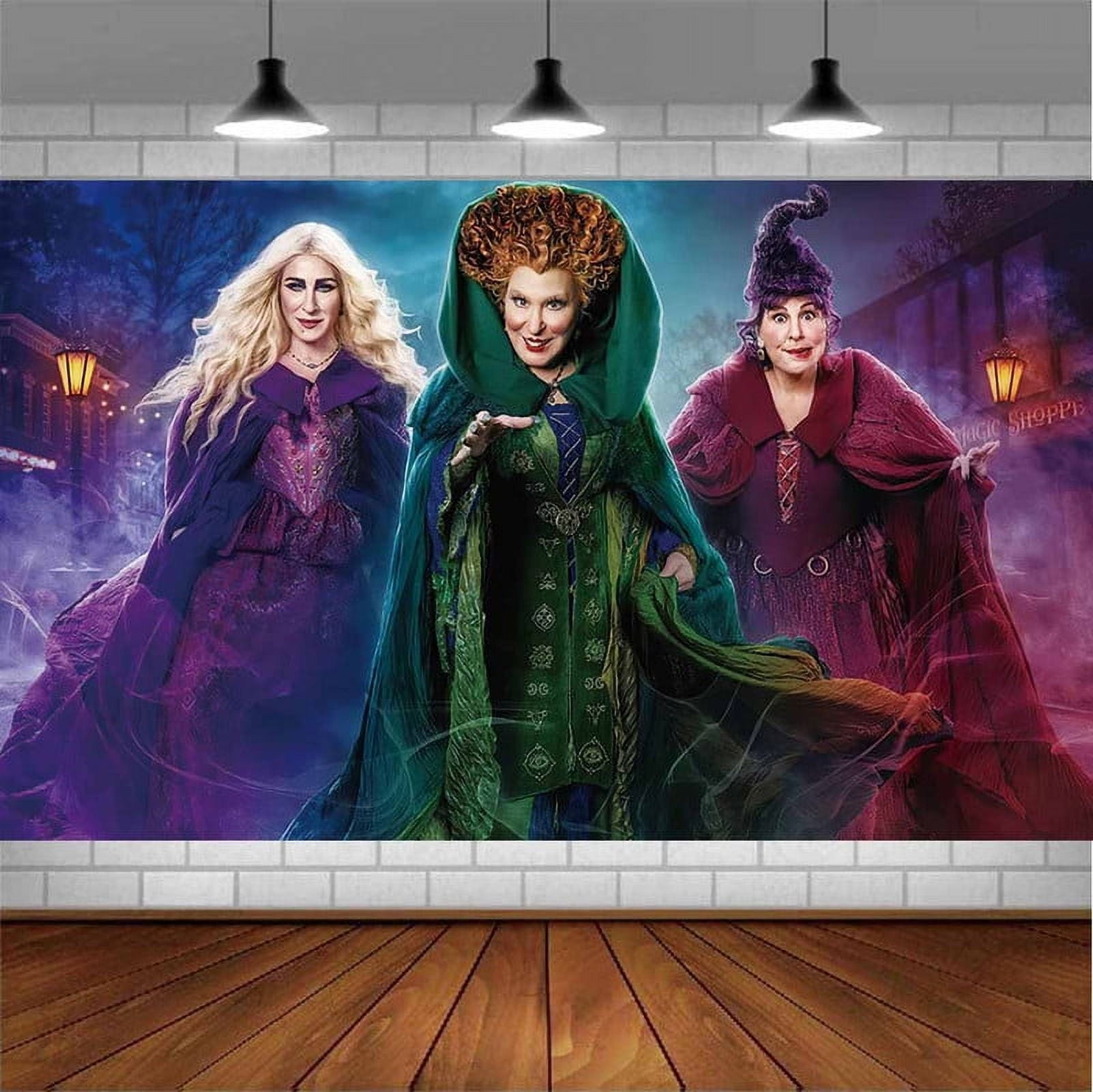Hocus Pocus Backdrop Background Banner Birthday Party Supplies ...