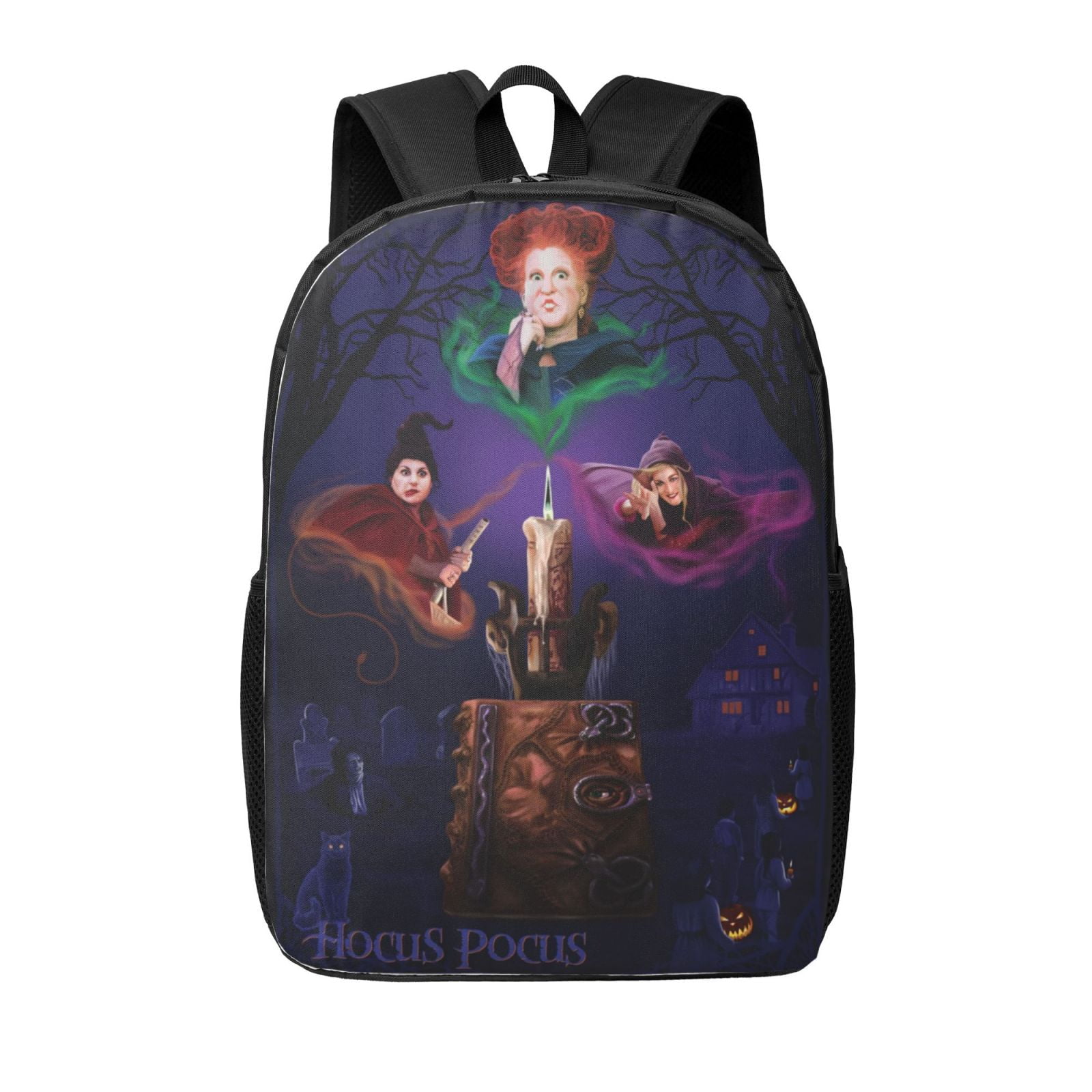 Hocus Pocus Backpack 17 Inch Large Capacity Casual School Bag ...