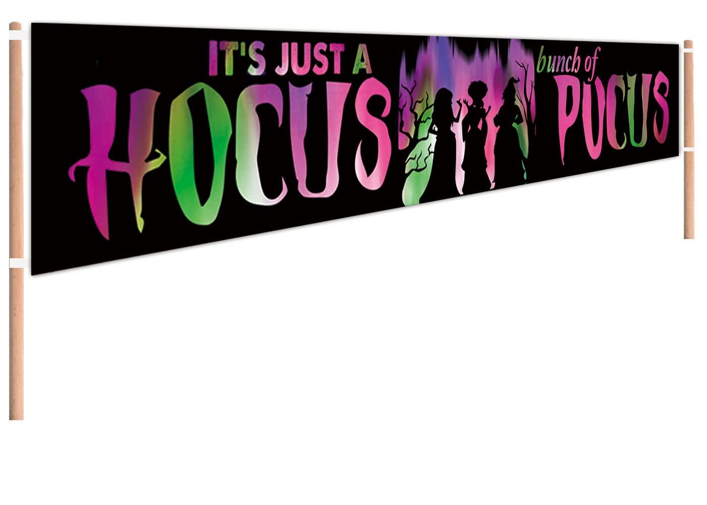 Hocus Pocus Banner It's Just A Bunch of Hocus Pocus Yard Sign ...