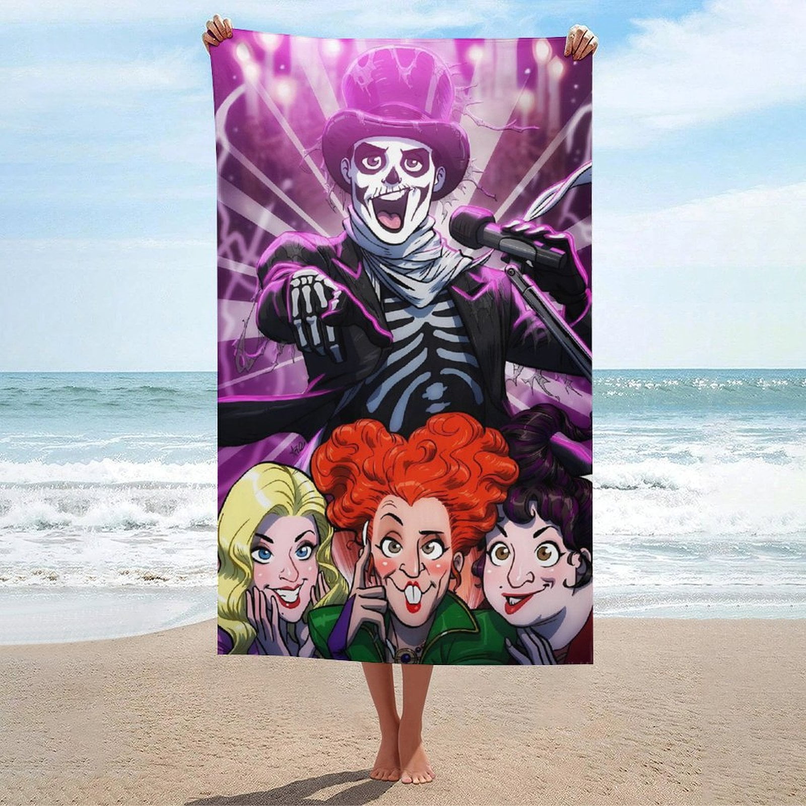 Hocus Pocus Bath Towels Super Soft Bath, Pool, Beach Towel Lightweight ...