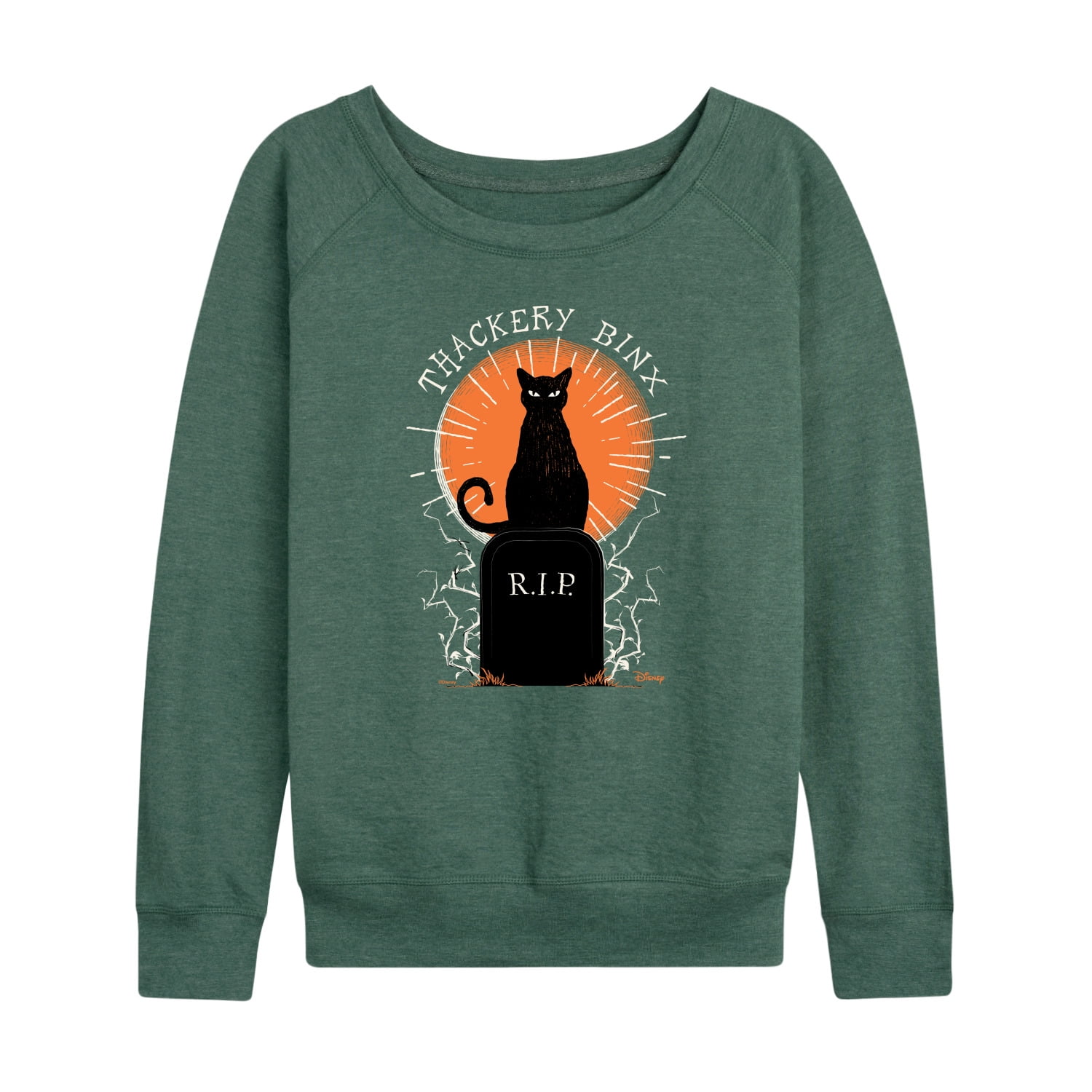 Hocus Pocus - Binx Graveyard - Women's French Terry Long Sleeve Shirt ...
