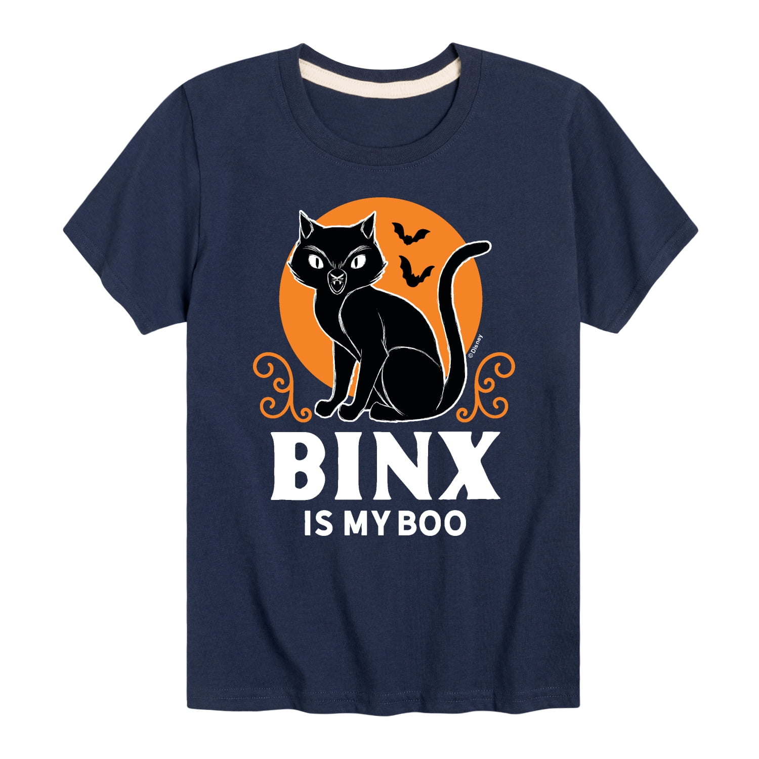 Hocus Pocus - Binx Is My Boo - Youth Short Sleeve Graphic T-Shirt ...