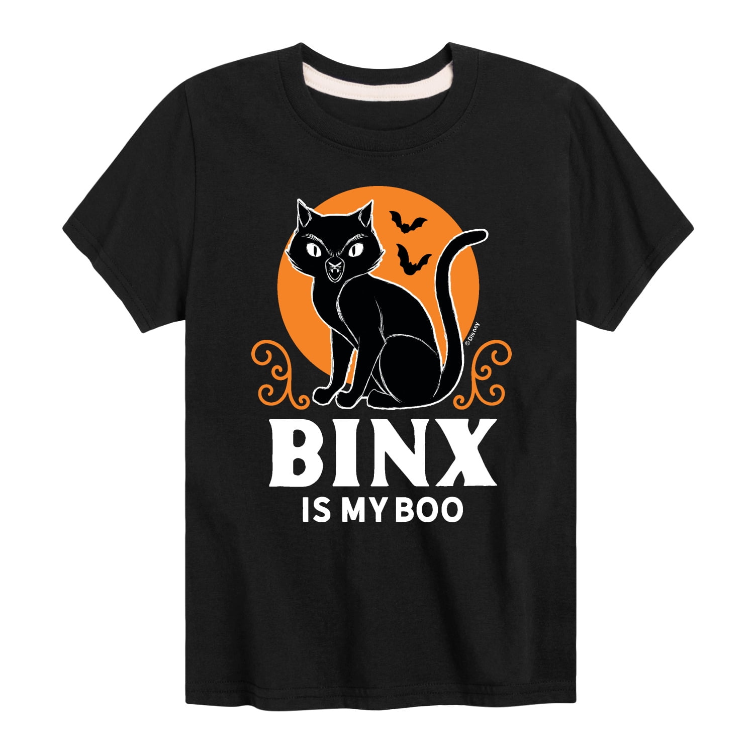 Hocus Pocus - Binx Is My Boo - Youth Short Sleeve Graphic T-Shirt ...