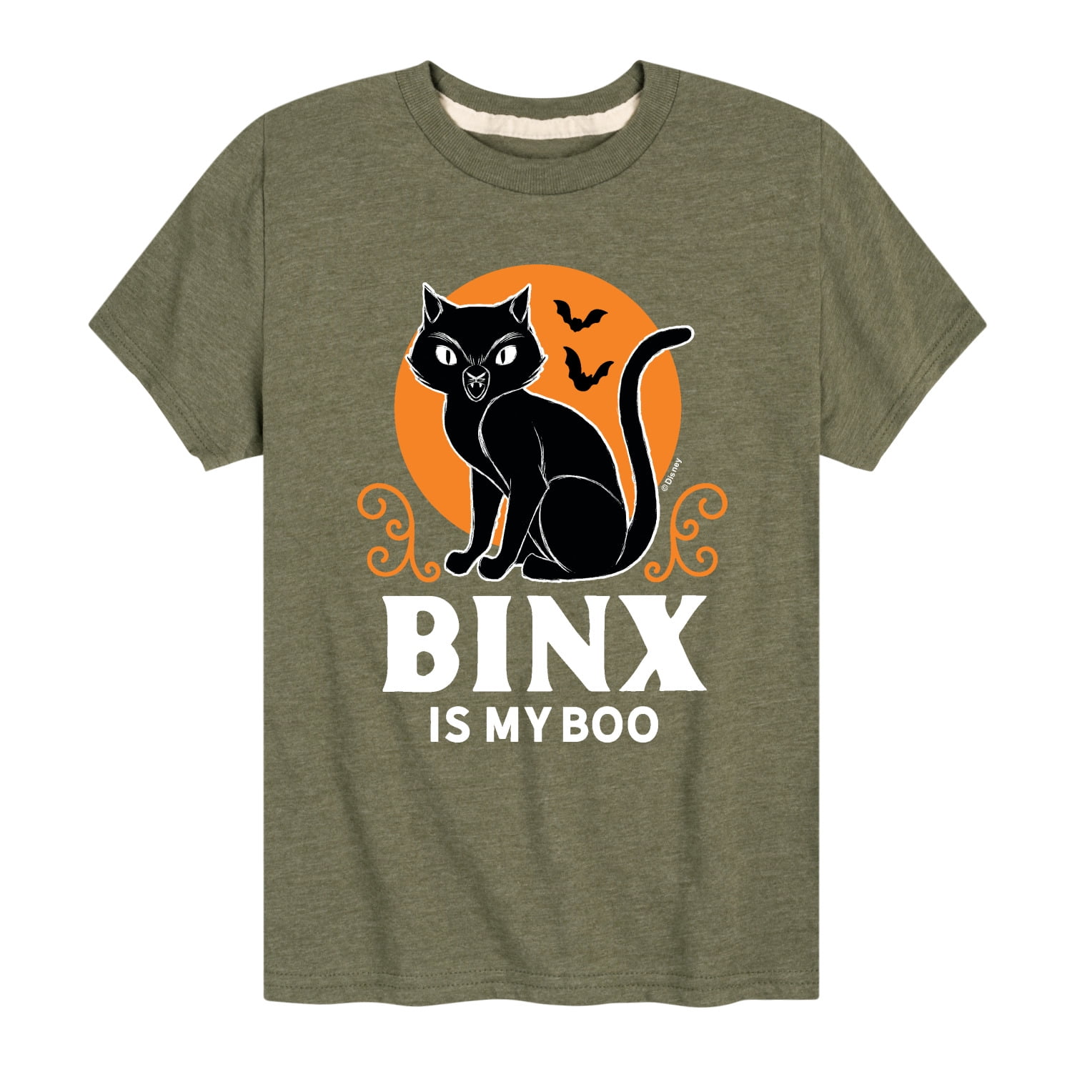 Hocus Pocus - Binx Is My Boo - Youth Short Sleeve Graphic T-Shirt ...