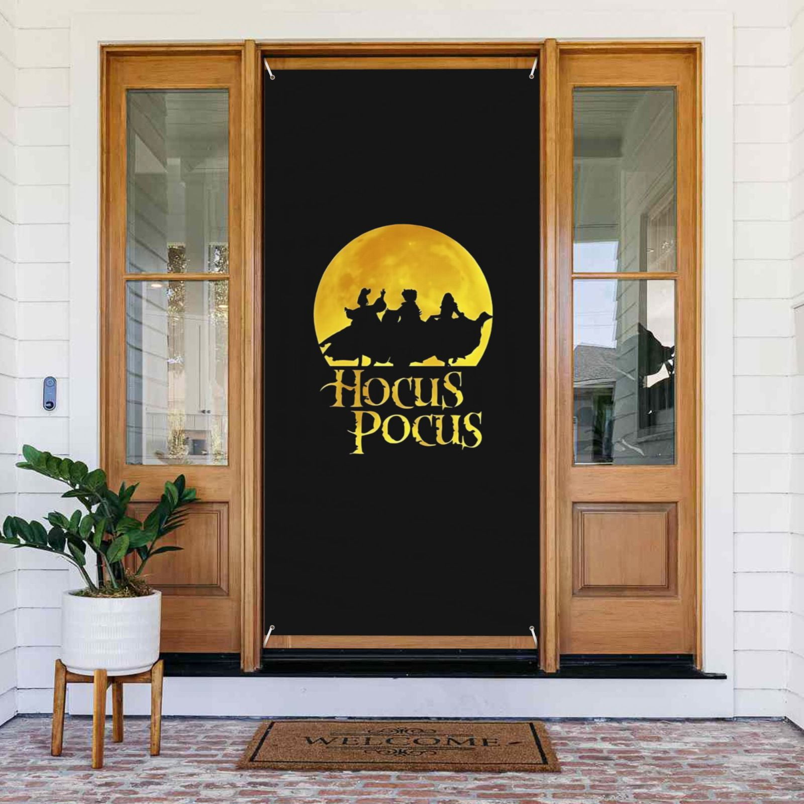 Hocus Pocus Birthday Party Door Banner Decorative For Front Door Walls ...