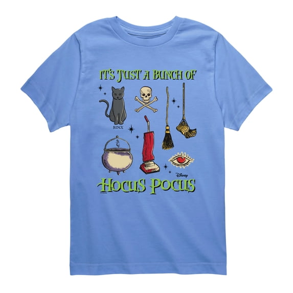 Hocus Pocus - Bunch Of Hocus Pocus - Youth Boys Short Sleeve Graphic T ...