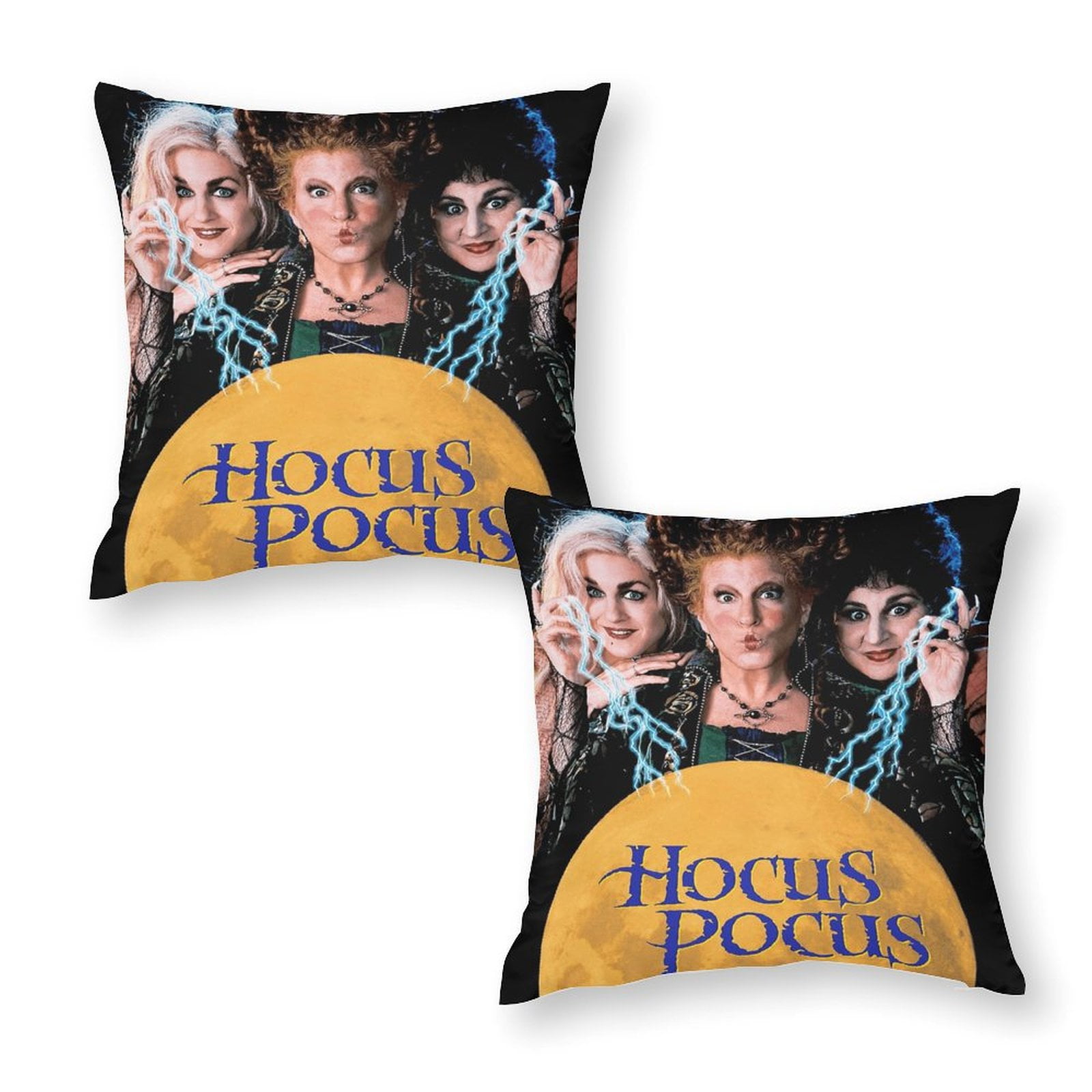 Hocus Pocus Cartoon Anime Soft Hug Pillowcase Reversible 12"x12 ...