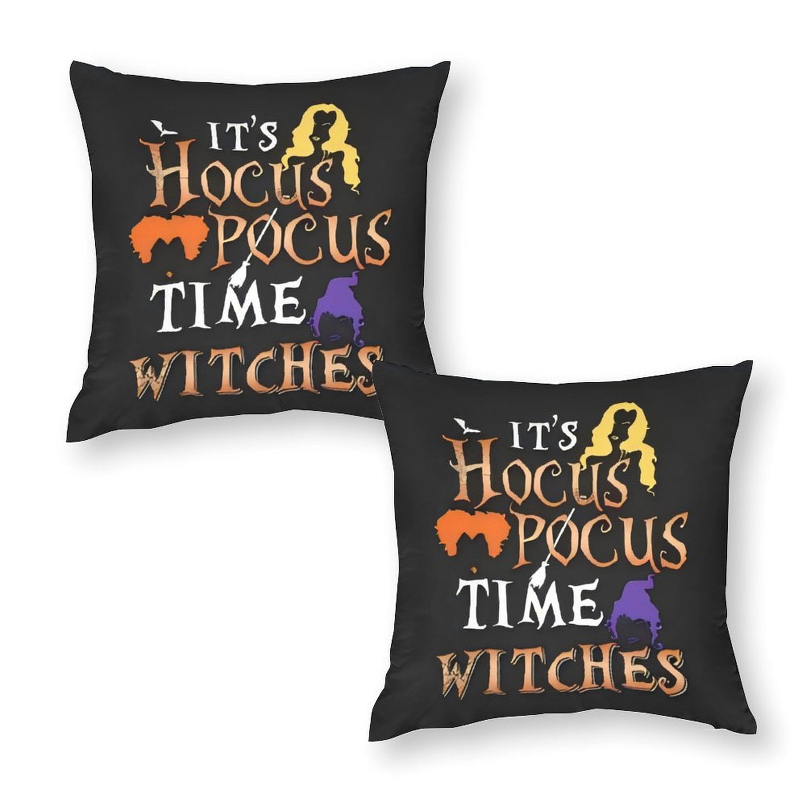 Hocus Pocus Cartoon Anime Soft Hug Pillowcase Reversible 18"x18 ...