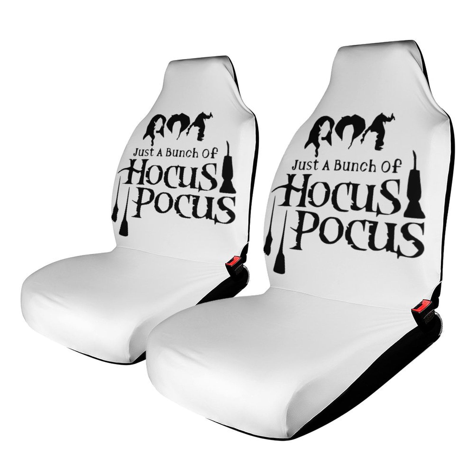 Hocus Pocus Cartoon Car Seat Cover Protector Accessories 2-Piece Set ...