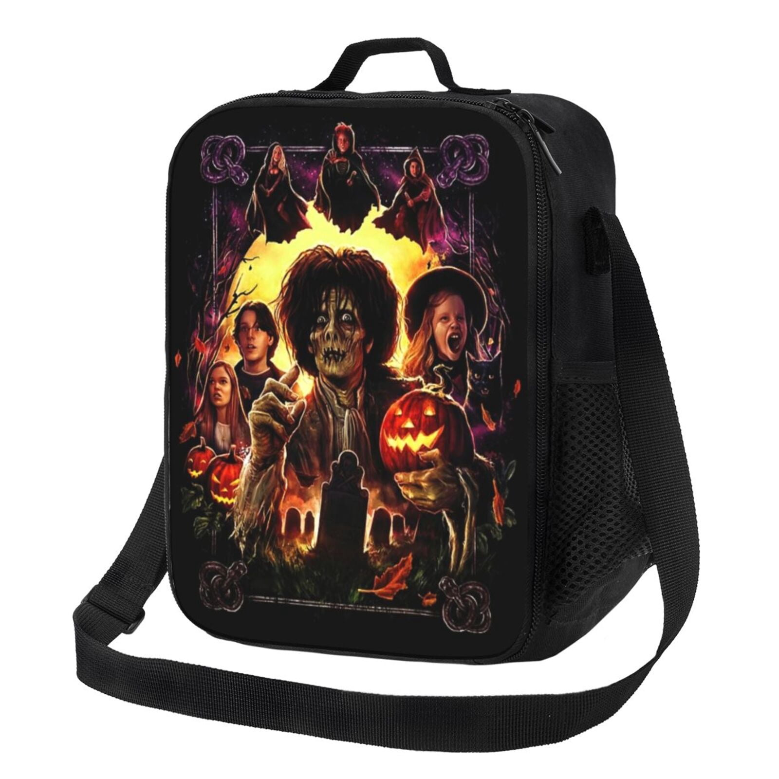 Hocus Pocus Cartoon Insulated Lunch Bag With Adjustable Shoulder Strap ...