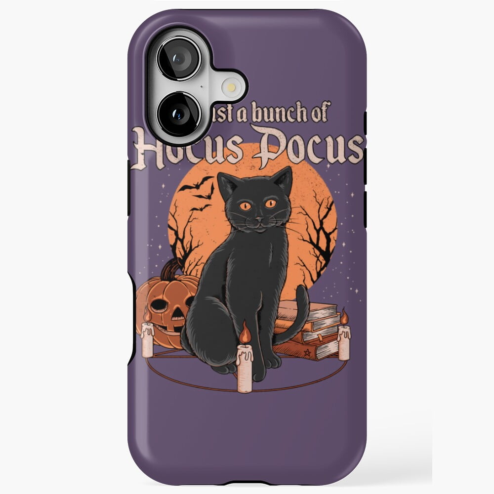 Hocus Pocus Cat Holiday Print iPhone 17 11 12 13 14 15 16 Pro Max Case ...