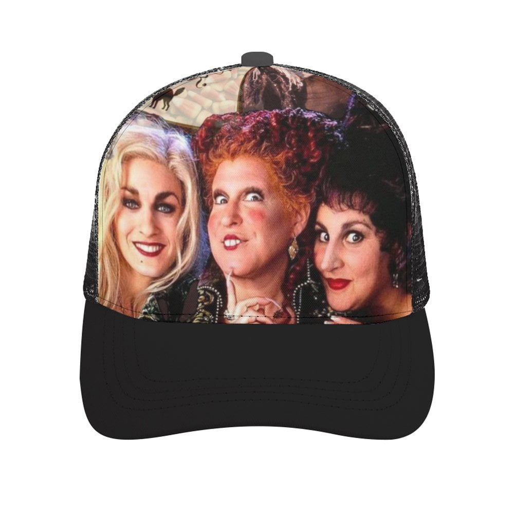 Hocus Pocus Curved Brim Baseball Cap Classic Trucker Hat Adjustable Dad ...
