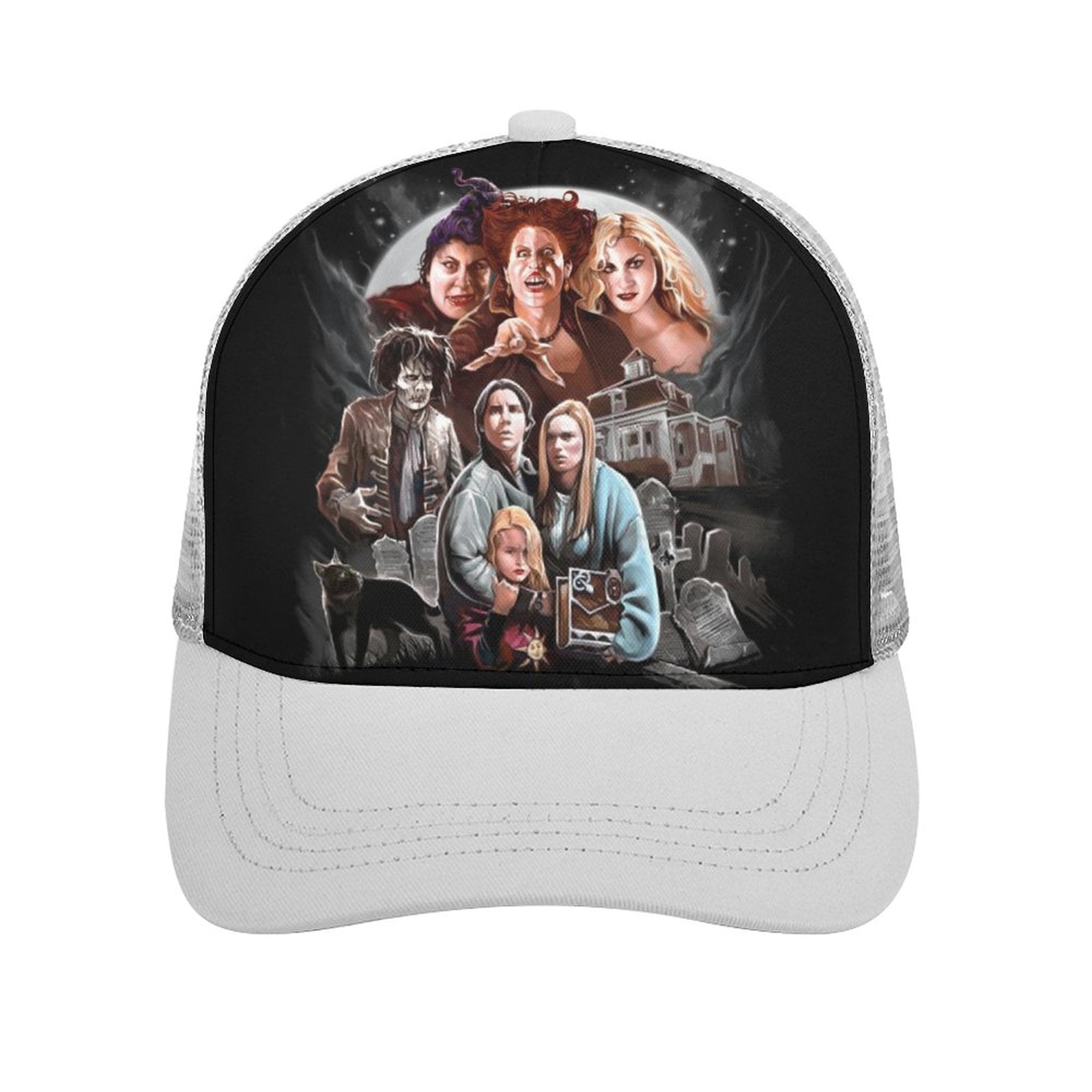 Hocus Pocus Curved Brim Baseball Cap Classic Trucker Hat Adjustable Dad ...