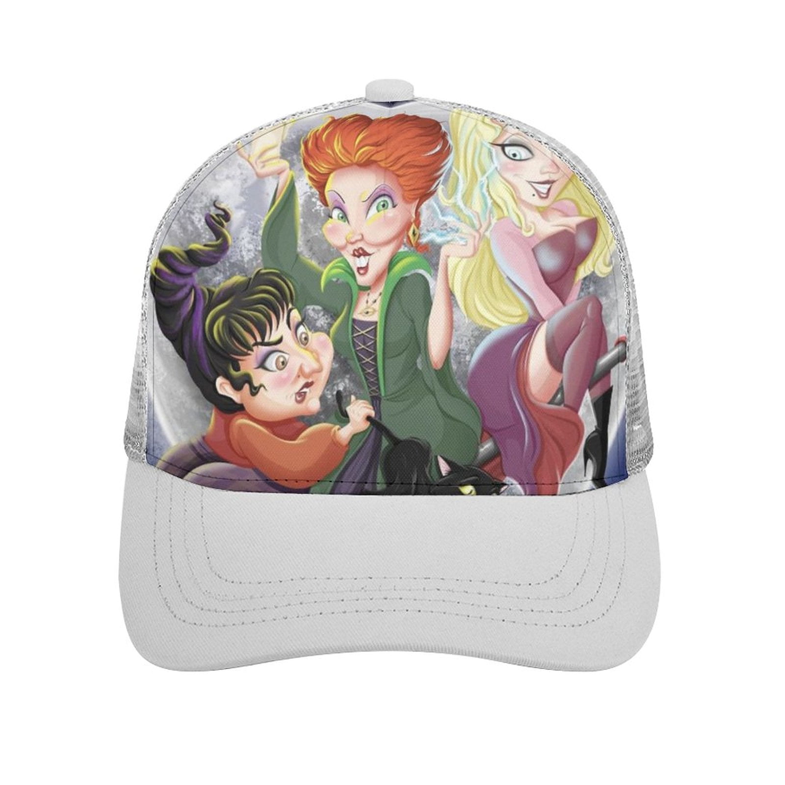 Hocus Pocus Curved Brim Baseball Cap Classic Trucker Hat Adjustable Dad ...
